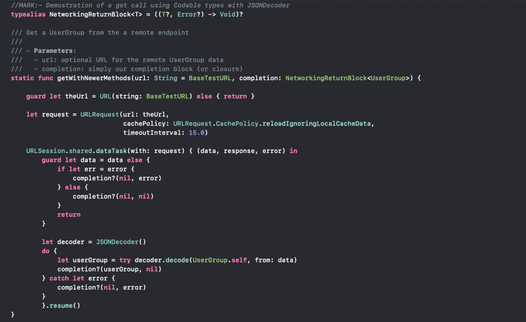 Using RESTful APIs in Swift | Steve Clark Apps